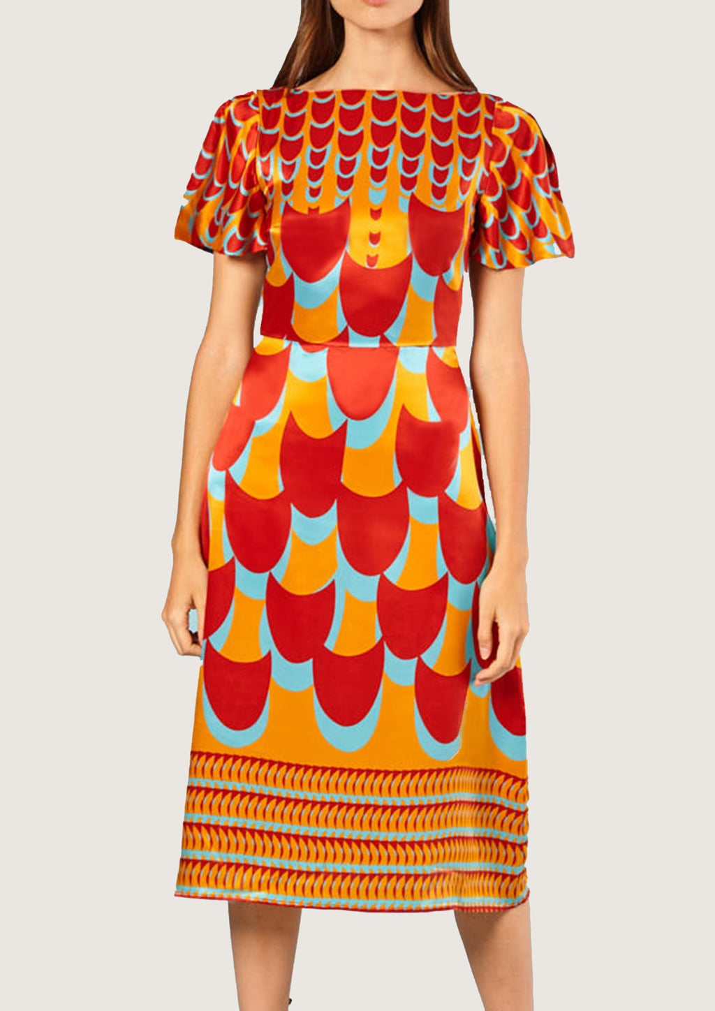 Jean Pool Red Dress – Flabelus